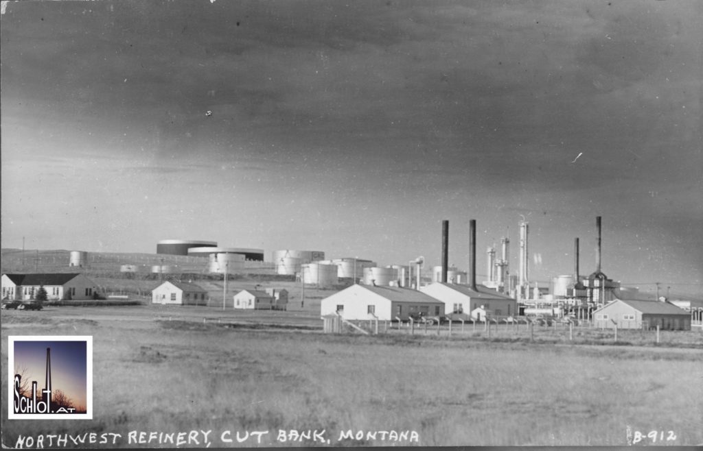 US | MT | Cut Bank | North West Refinery, 1940 – schlot.at